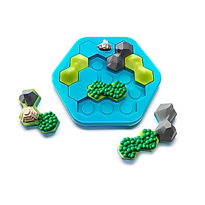 SmartGames Treasure Island Deduction Games Featuring 80 Challenges for Ages 8 - Adult