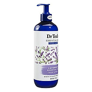 Dr Teal's Lavender Thick & Full Essential Oil Conditioner, Sulfate Free, 16 Fl Oz