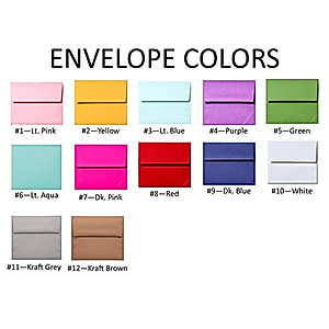 Unicorn Thank You Cards with Envelopes, Kids Birthday, Stationery Set for Girls, Pack of 10 folded Notecards