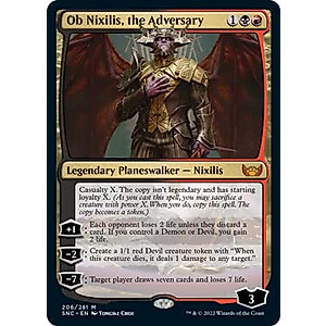 Magic: the Gathering - Ob Nixilis, The Adversary (206) - Streets of New Capenna
