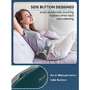 Slimpal Heating Pad for Period Cramps&Back Pain, Plus-Sized Electric Heating Pad, Menstrual Period Cramps Heat Belt Pain Relief, 3 Timer Auto Off Setting, Dark Green