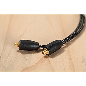 OFC Upgrade Audio Cable Cord for Shure SE846 SE535 SE425 SE315 SE215 UE900 (Black)