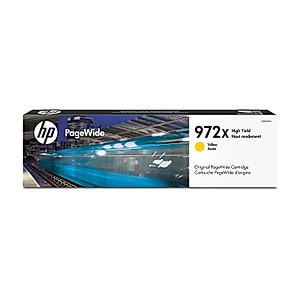 Hp Printing 972X Genuine PageWide Color and Black High Yield Toner Set (F6T84AN, L0R98AN, L0S01AN, L0S04AN)