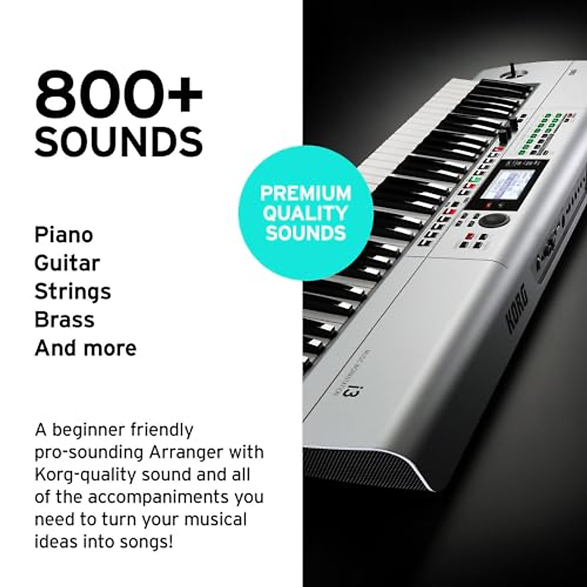 Korg, 61-Key Keyboards & Pianos, (I3MS)