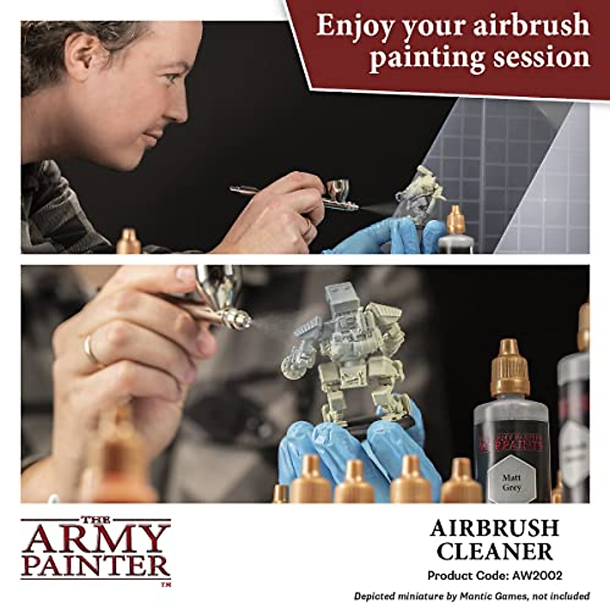 The Army Painter Warpaints Air Airbrush Cleaner 18ml Acrylic Paint for Airbrush, Wargaming and Modelling