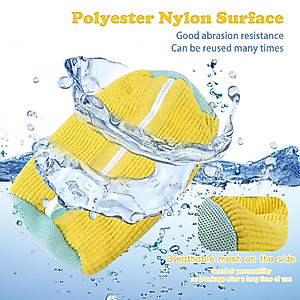 Shoe Washing Machine Bag, Sneaker Cleaning Laundry Shoe Bag, Reusable & Durable Zipper Shoe Cleaing Bag Keep Shoe Clean, Laundry Bags for Washer Dryer (Grey,2)