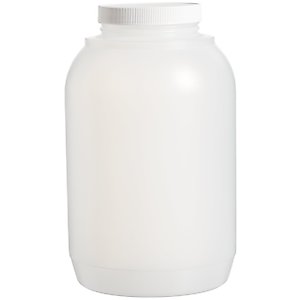 SP Bel-Art Wide-Mouth Gallon Polyethylene Bottle; 4000ml, Polypropylene Cap, 110mm Closure (F10638-1010)