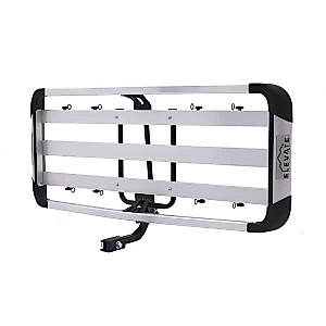ELEVATE OUTDOOR Aluminum Hitch-Mounted Cargo Carrier