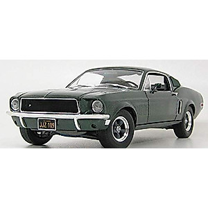 Greenlight 12822 Steve McQueen Bullitt 1968 Ford Mustang GT Hard Top 1/18 Scale Diecast
