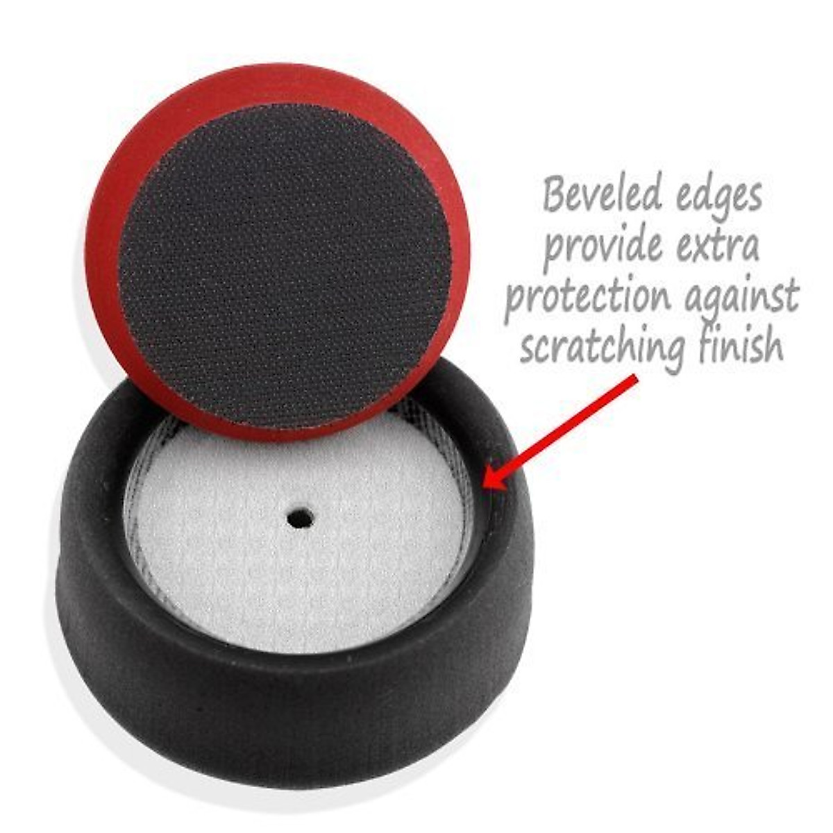 5pc Ultimate 3" Car Buffing & Polishing Pad Kit - Turn your Drill into Power Polisher - Foam & Wool Pads - Hook & Loop Backing Pad with Adapter