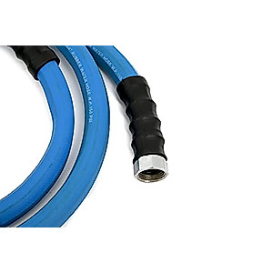 Little Giant 577301 APCP-1700 Automatic Swimming Pool Cover Submersible Pump, 1/3-HP, 115V & AG-LITE BSAL3415 3/4'' x 15' Hot/Cold Water Rubber Garden Hose, 100% Rubber, 500 PSI, 50F to 190F Degrees