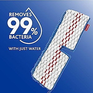 O-Cedar Hardwood Floor 'N More Microfiber Flip (4-Pack) Mop Refill, 4 Count (Pack of 1)