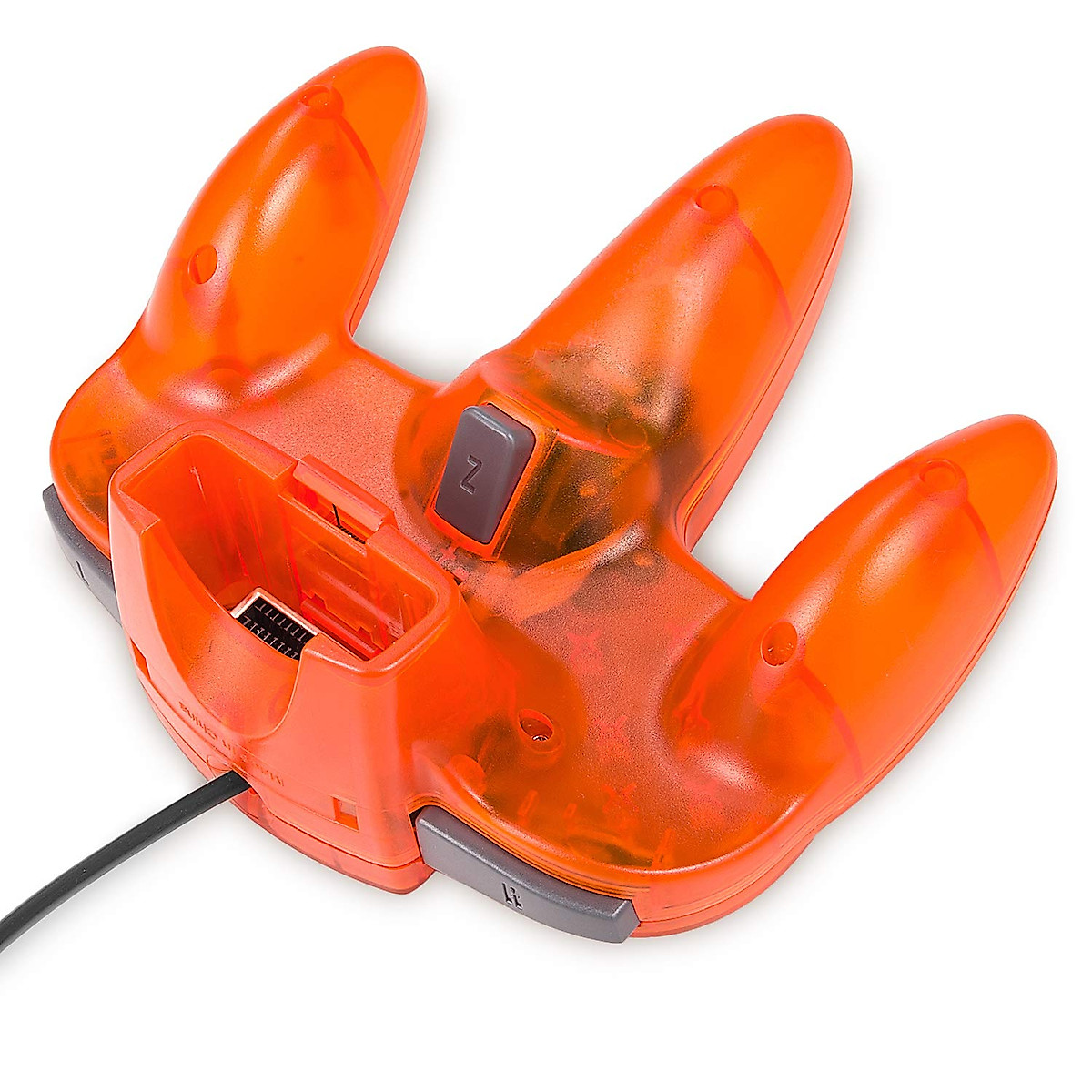 miadore Classic N64 Controller Joystick Remote for N64 Video Game System N64 Console-Clear Orange