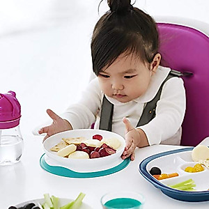 OXO Tot Stick & Stay Suction Plate & Bowl Bundle - Teal