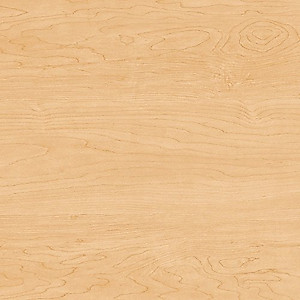 Bush Business Furniture 400 Series Table Desk with Metal Legs, 60W x 30D, Natural Maple