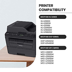 YoYoInk 1-Pack Compatible Toner Cartridge Replacement for Brother TN660 TN-660 TN630 TN-630 (1 Black, High Yield)