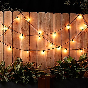 Amazon Basics Patio String Light, 50 Feet, Black