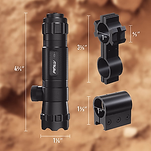 Pinty Hunting Rifle Green Laser Sight Dot Scope Adjustable with Mounts