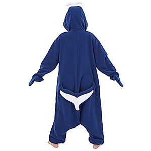 SAZAC Whale Kigurumi Onesie Costume Blue