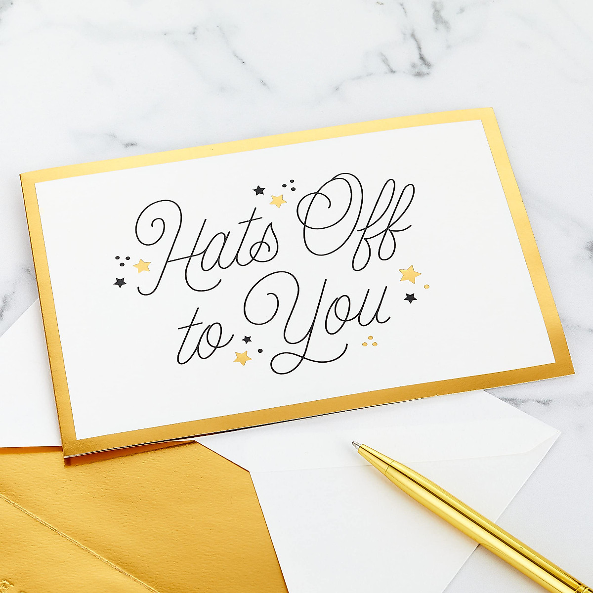 Hallmark Signature Paper Wonder Pop Up Graduation Cards, Grad Cap (4 3D Cards with Envelopes)