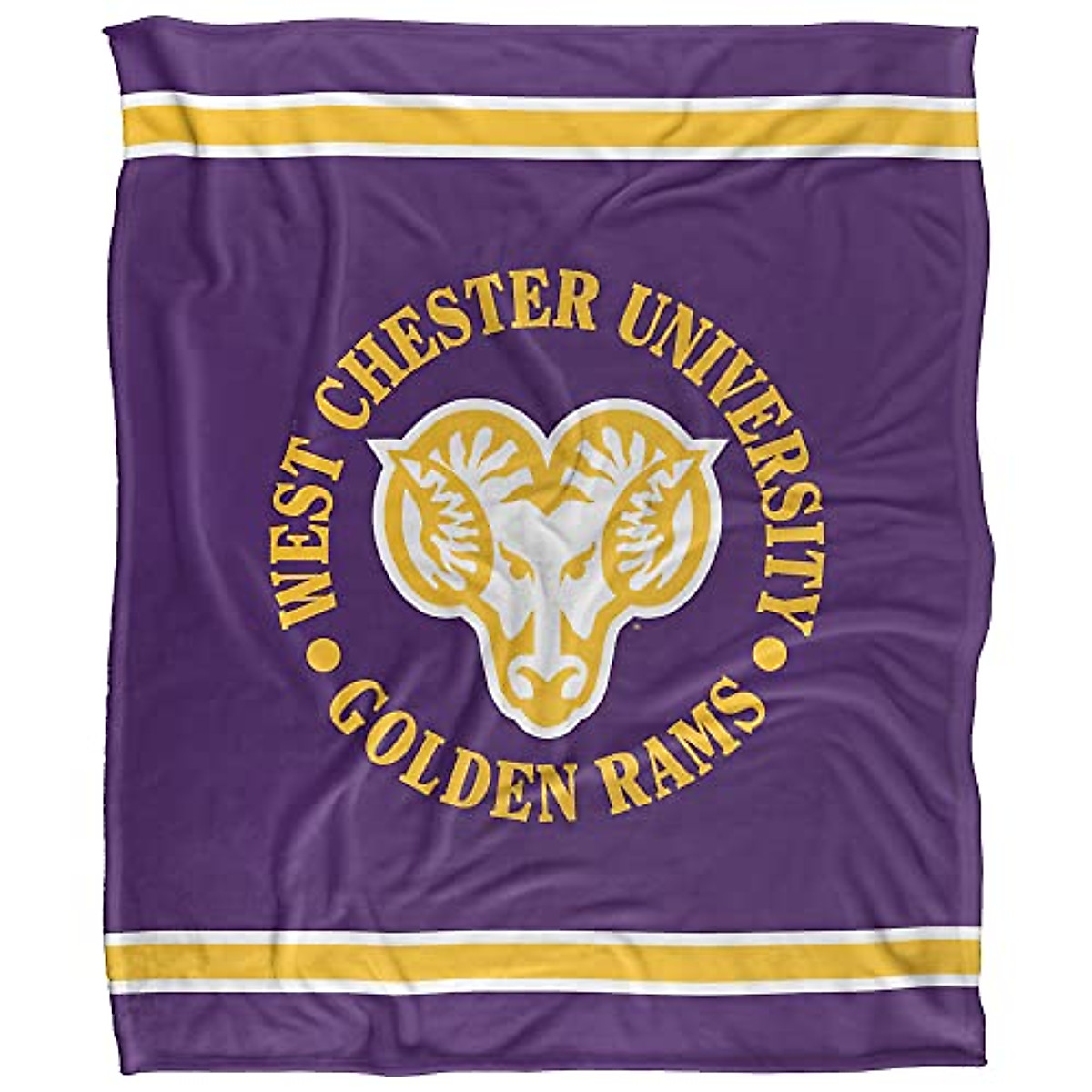 West Chester University Blanket, 50"x60" Primary Logo, Silky Touch Super Soft Throw Blanket