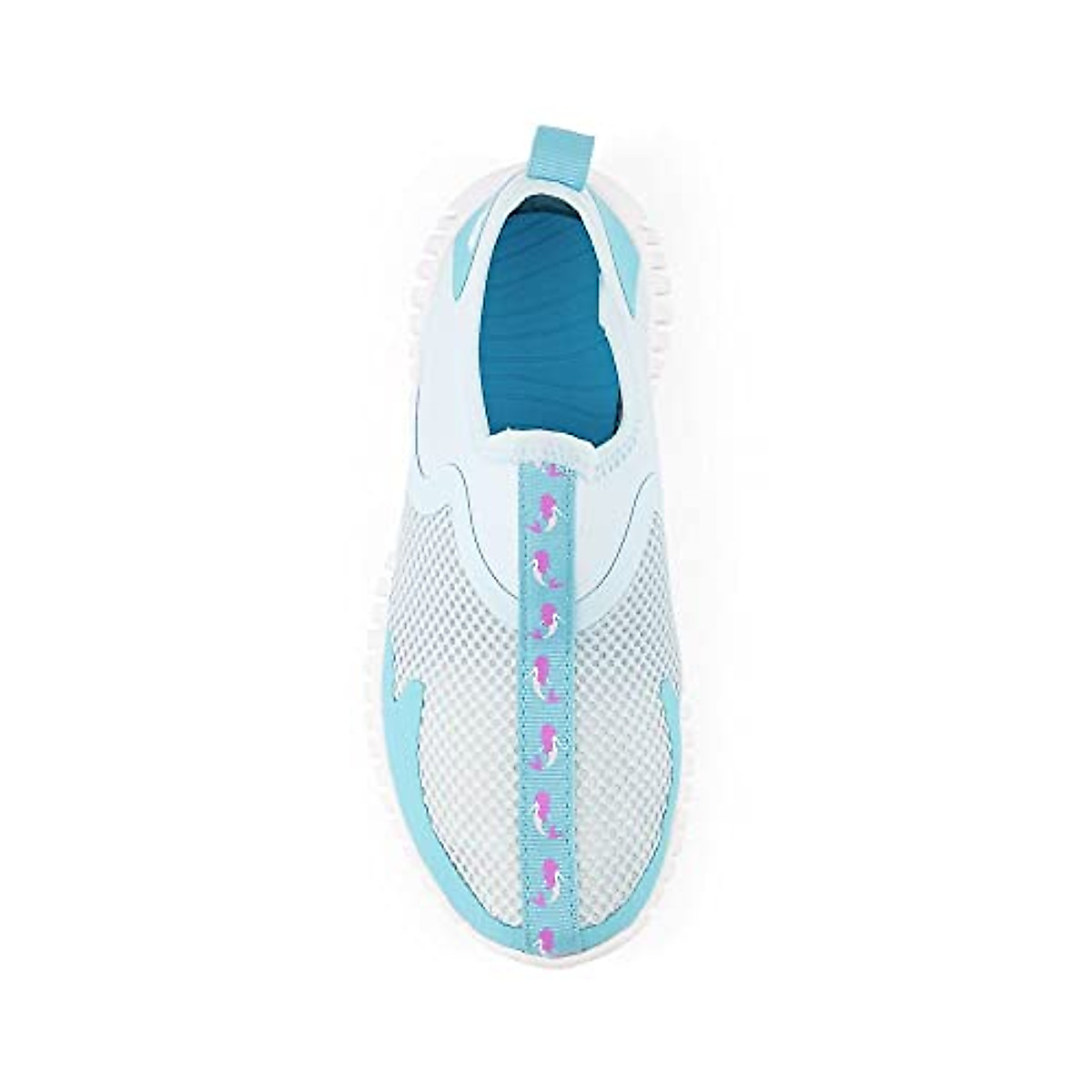 New Balance Girls Drift V1 Sneaker, Bleach Blue/Summer Aqua/Cosmic Rose, 4 Wide Big Kid