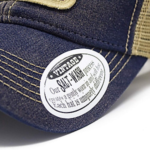 Everyday Trucker Hat Local Seafood Crab, Deep Ocean Blue