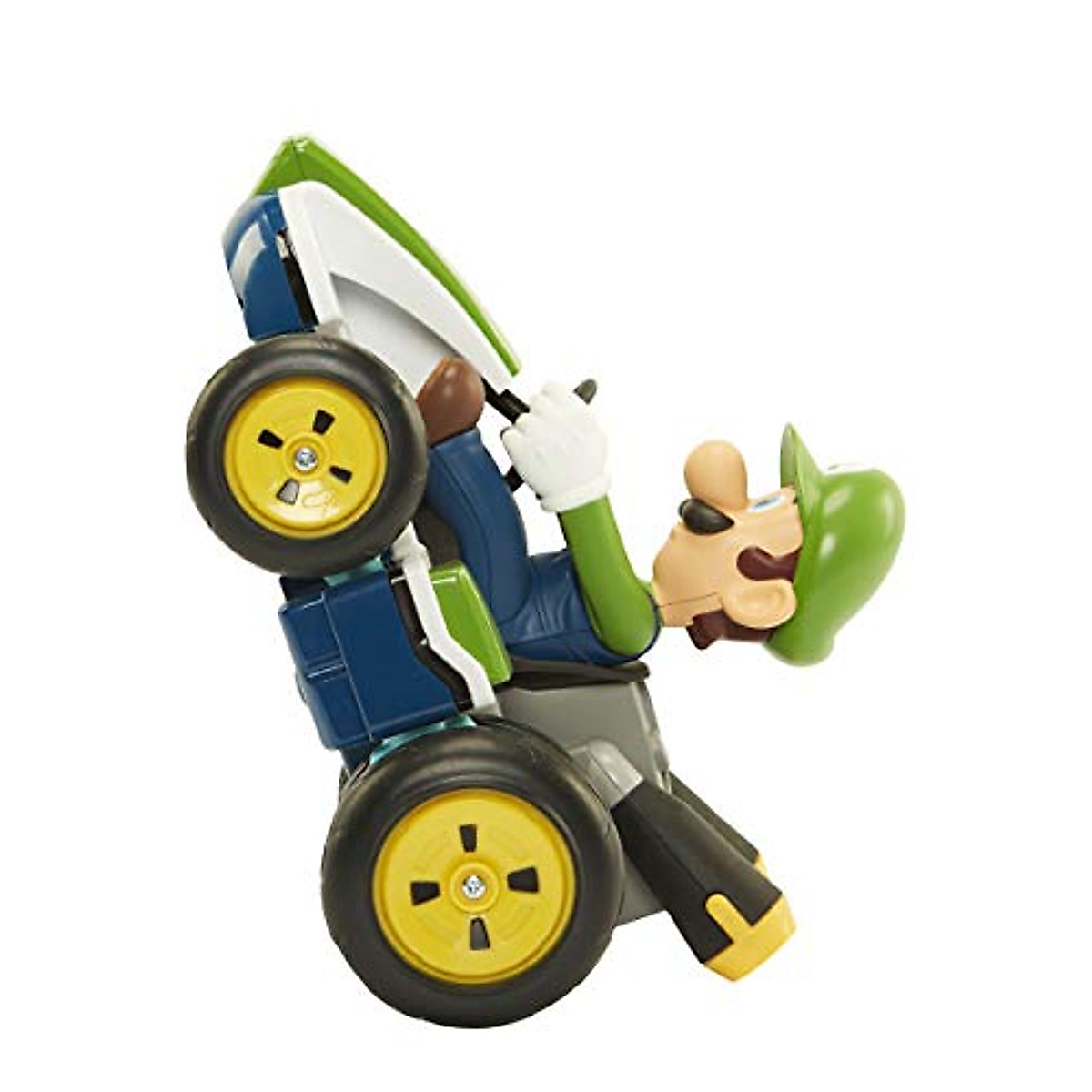 Super Mario 08988-PLY Nintendo Mario Kart 8 Luigi Mini Anti-Gravity Rc Racer 2.4Ghz, with Full Function Steering Create 360 Spins, Whiles & Drift Up To 100" Range - For Kids Ages 4 Plus
