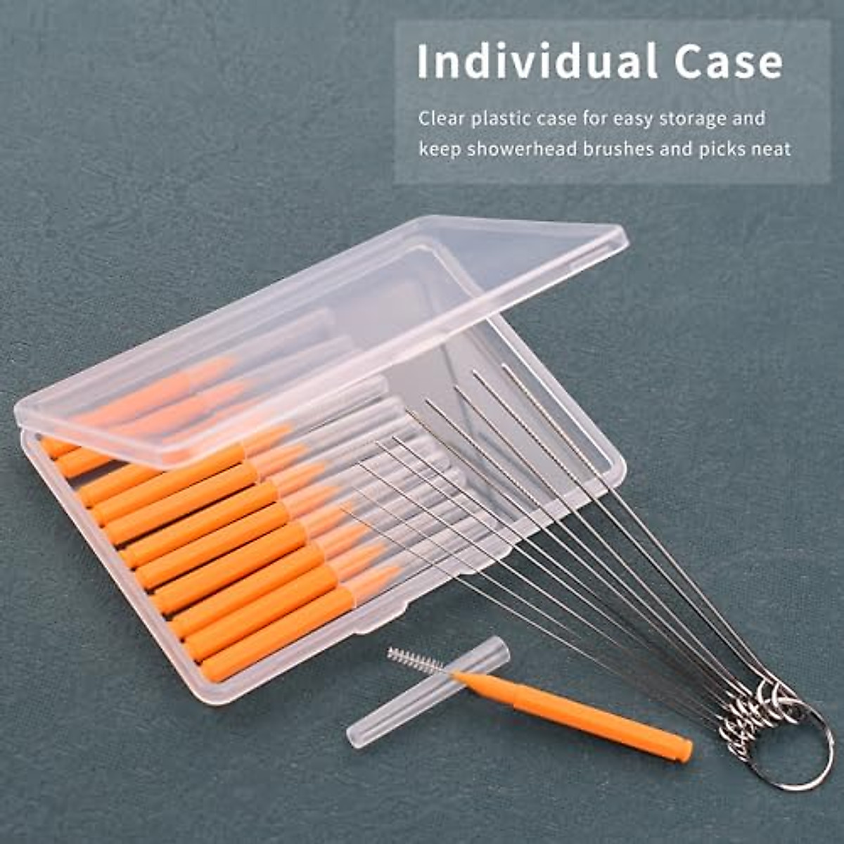 Shower Head Cleaning Brush, Shower Head Cleaning Tools Showrhead Picks Shower Head Cleaning Brush Anti Clogging Cleaning Brush for Small Holes Gaps Nozzles Crevices Jewelry Cleaning