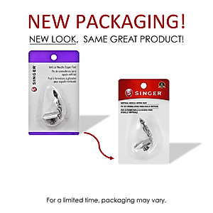 SINGER 2123 Verticle Needle Zipper Foot, ,