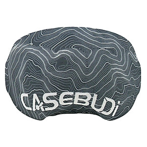 CASEBUDi Goggle Cover for Ski Snowboarding Motocross Paintball or Any Other Goggles (Topo)