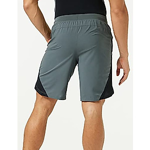 Under Armour Men's Launch Run 9-Inch Shorts , Pitch Gray (012)/Reflective , X-Large
