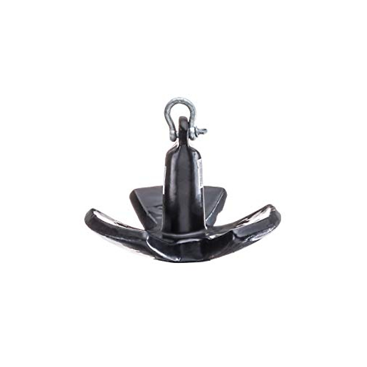 Seachoice River Anchor, Black Vinyl Coated Cast Iron, 20 Lbs.
