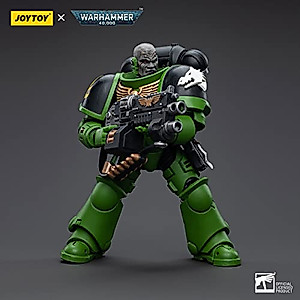 JOYTOY 1/18 Action Figures Warhammer 40K Mecha Model Salamanders Assault Intercessors Brother Tol'vak