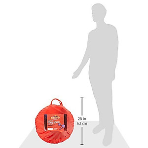 Kiddzery 4pc Kids Play tent Pop Up Ball Pit - 2 Tents + 2 Crawl Tunnels - Children Tent for Boys & Girls, Kids Toddlers & Baby, Large Playhouse For Indoor & Outdoor With Carrying Case, Great Gift Idea