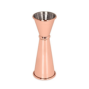 Cocktail Kingdom® Japanese Style Jigger 1oz / 2oz Copper-Plated