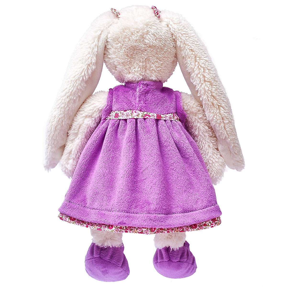 Dilly dudu 2020 Holiday Plush Bunny Rabbit Stuffed Animal Soft Toys Cuddly Dolls Best Gifts 12-Inch (Purple)