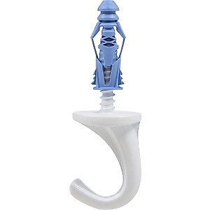 The Hillman Group 122406 Versa Hook, Large, White, 1-Pack
