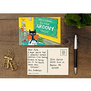 Edupress Pete The Cat Welcome to Our Groovy Class Postcards (EP63934)