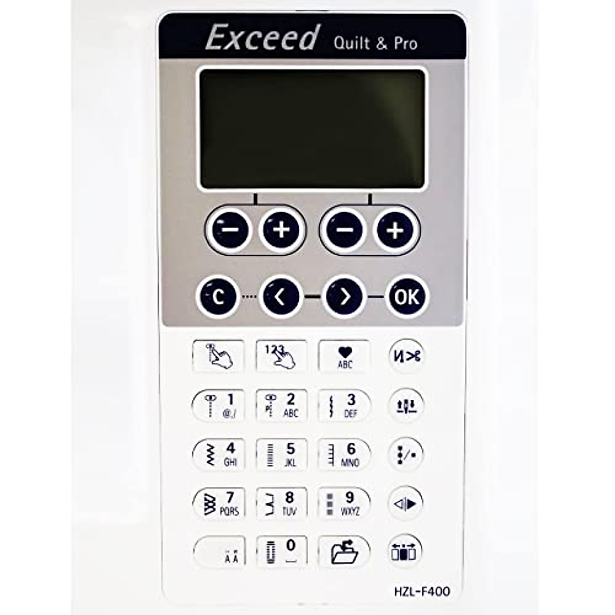 Juki HZL-F400 Exceed Series Computer Sewing Quilting Machine,White