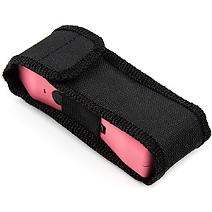POLICE Stun Gun 618 - Mini Rechargeable with LED Flashlight, Pink
