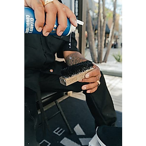 Shoe MGK Leather Care Kit - Conditioner Cream, Shoe Cleaner, Shoe Brush, Shoe Shine Sponge