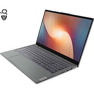 Lenovo Latest IdeaPad 5 15.6" FHD Touchscreen Laptop, AMD Ryzen 7 5825U, 16GB RAM 512GB PCIe SSD, Wi-Fi, Webcam, Fingerprint Reader, Backlit Keyboard, Windows 11 Home, Grey