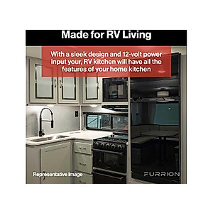 Furrion 111401 8 Cu.ft. Dc Right Hinge Ref. Blk