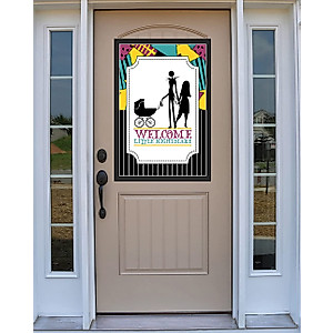 Silly Goose Gifts Welcome Little Nightmare - Before Christmas Themed Baby Shower Poster Sign Decor Decoration Supply 19x13in Door Yard Wall