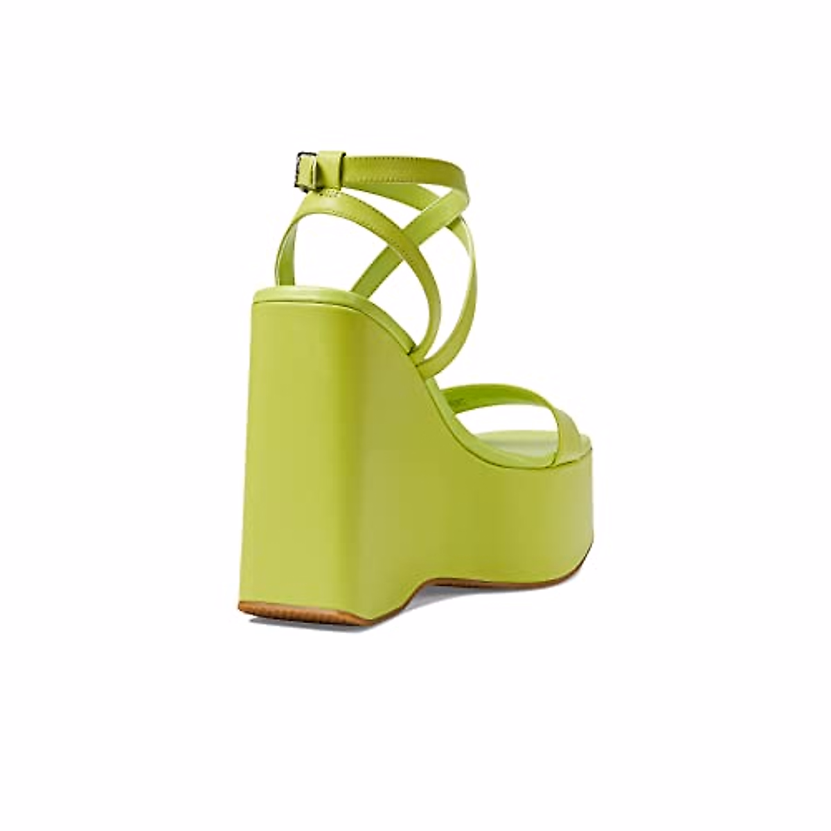 Michael Kors Paola Wedge Bright Limeade 8.5 M