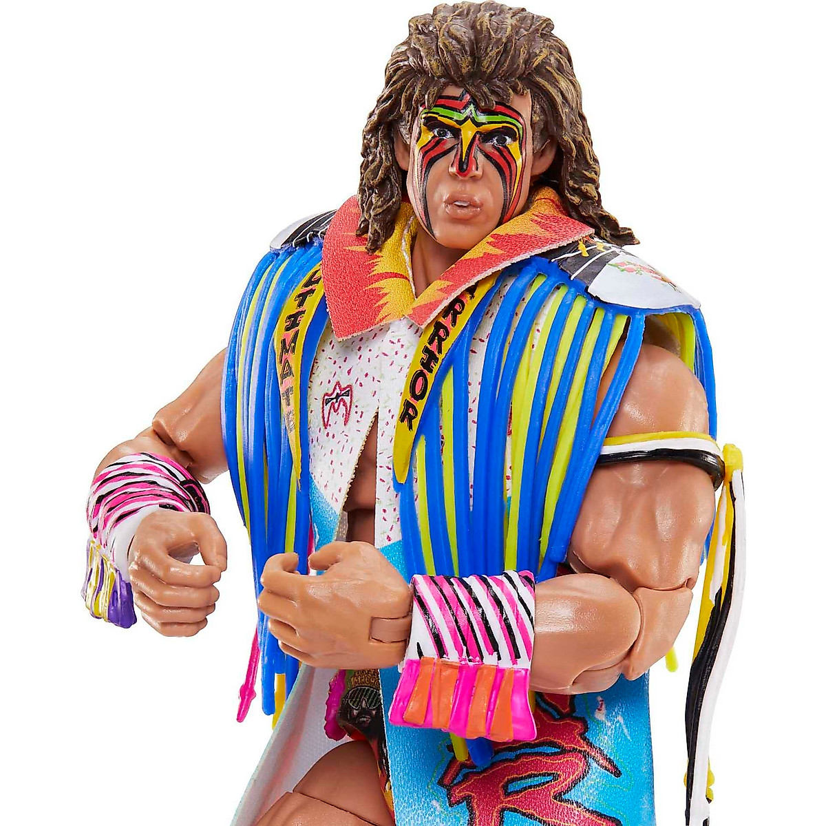 Mattel WWE Warrior Ultimate Edition Action Figure with Interchangeable Accessories, Articulation & Life-Like Detail, 6-inch