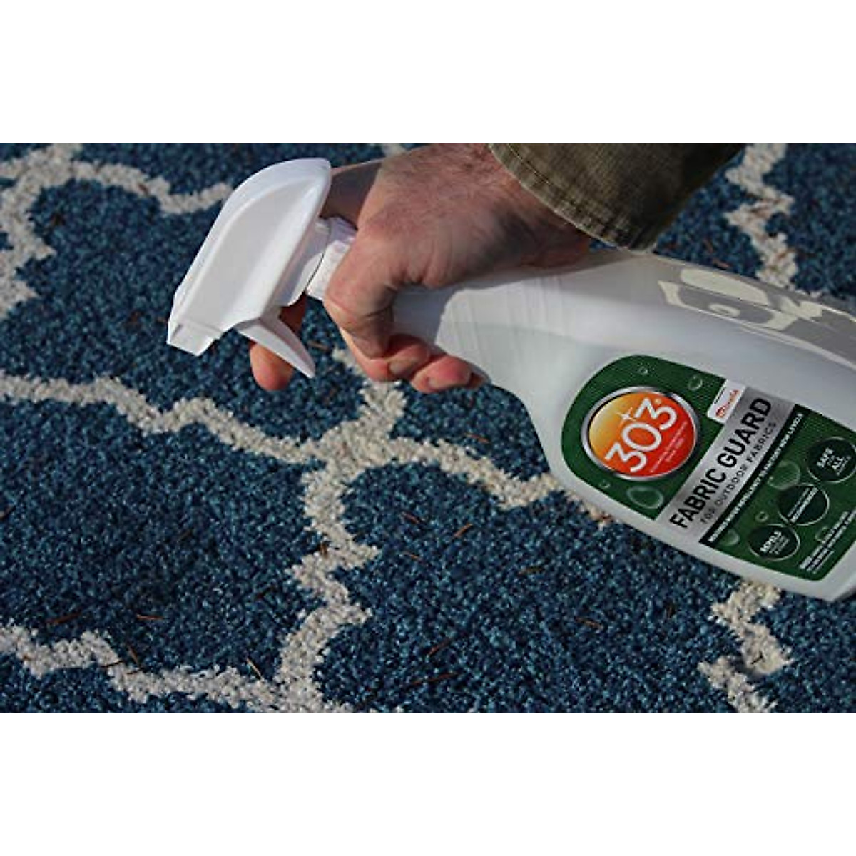 303 Fabric Guard - Restores Water and Stain Repellency To Factory New Levels, Simple and Easy To Use, Manufacturer Recommended, Safe For All Fabrics, 1 Gallon (30607)