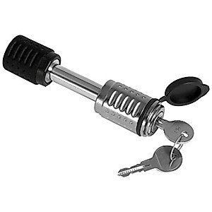 Heininger Advantage SportsRack Hitch Lock for 1.25" Receiver, Silver