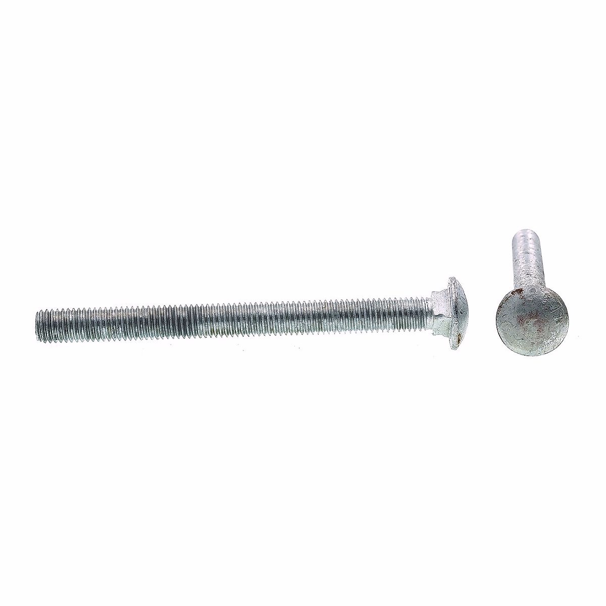 Prime-Line 9064692 Carriage Bolts, 1/2 In.-13 X 6 In., A307 Grade A Hot Dip Galvanized (15 Pack)